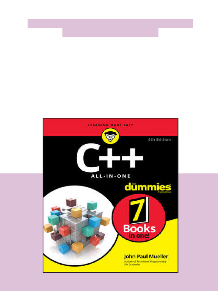 C All in One For Dummies 4th Edition John Paul Mueller all chapters ...