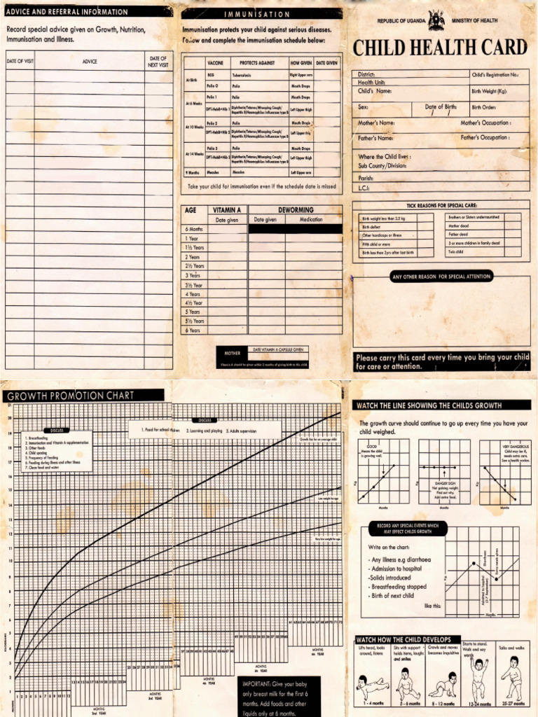 Immunization Card Full | PDF