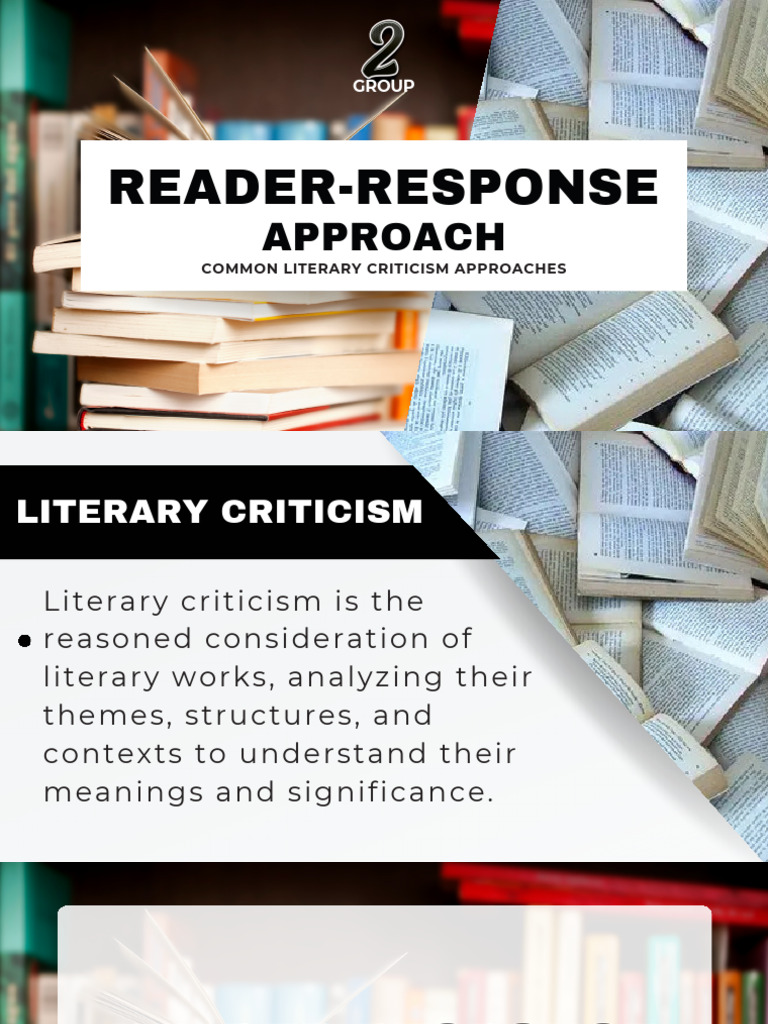 Reader Response Approach | PDF | Communication | Human Communication