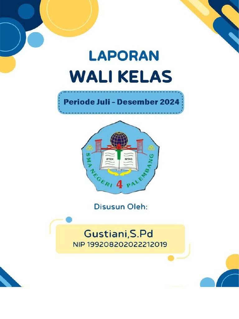 Laporan Walas XI Dahlia Ganjil 2425 | PDF