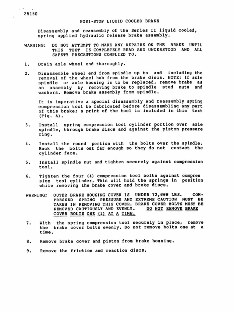 Clark Posi Stop | PDF
