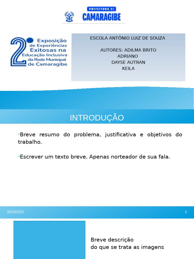 Slide SPCD - Modelo | PDF