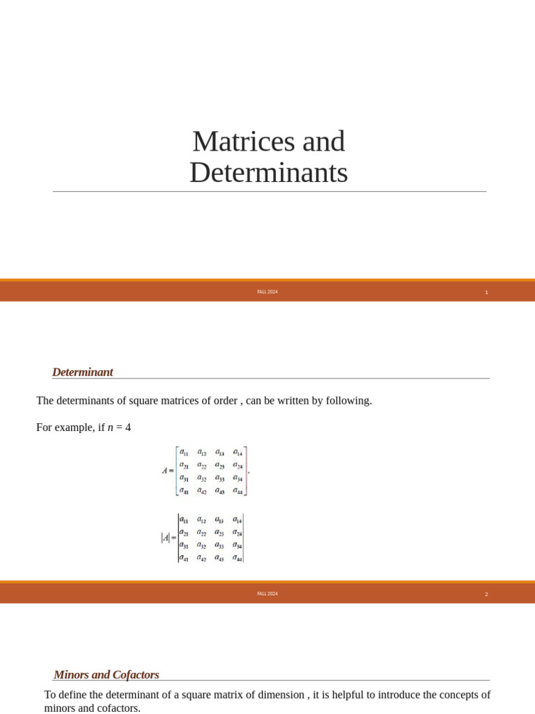 Properties of Square Matrices | PDF | Determinant | Matrix (Mathematics)