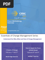 Prosci Change Management Plan Template | PDF | Change Management | Business