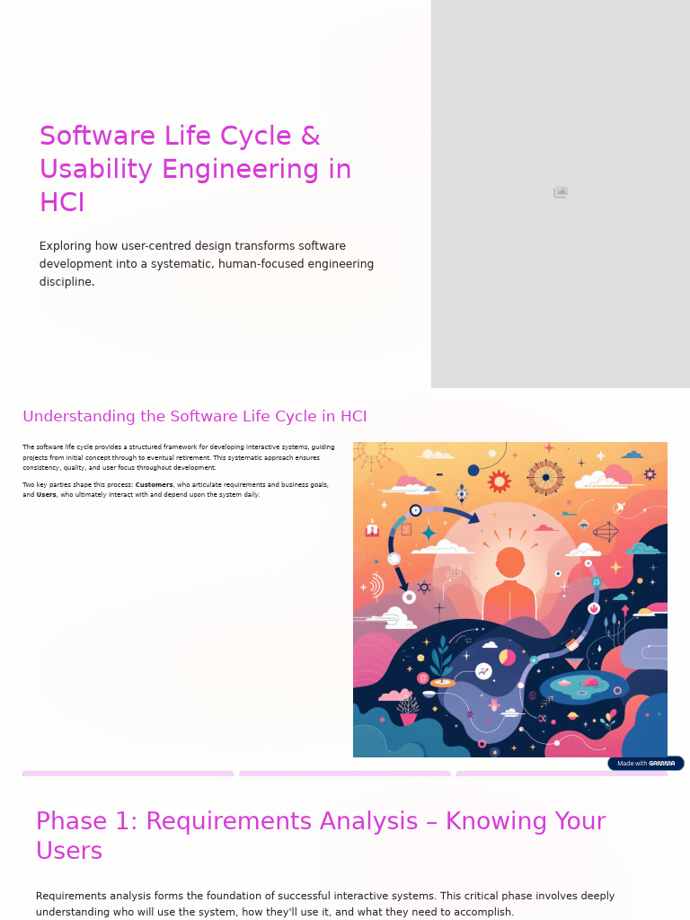 Usability Engineering in Software Lifecycle | PDF | Usability | Human ...