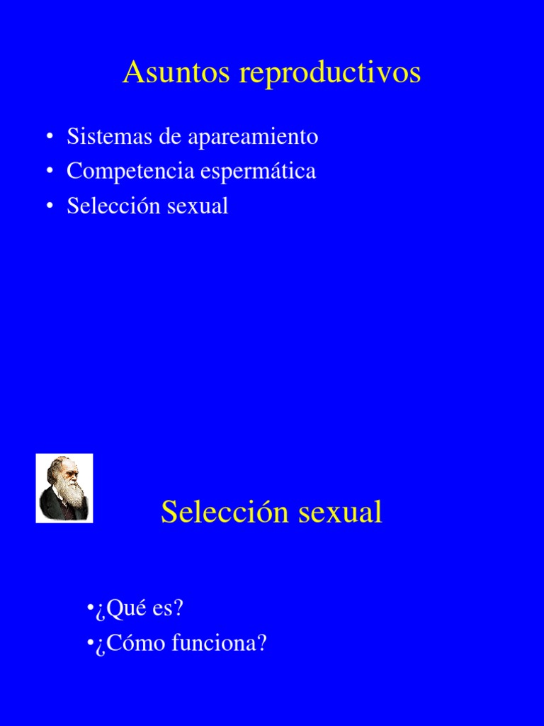 Selección Sexual | PDF | Selección sexual | Seleccion natural
