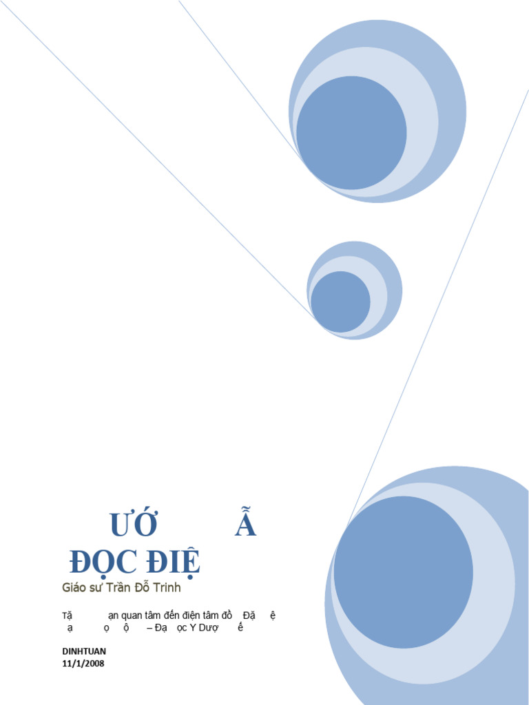 Huong Dan Doc Dien Tim | PDF