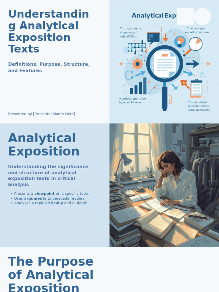 Presentation - Understanding Analytical Exposition Texts | PDF ...