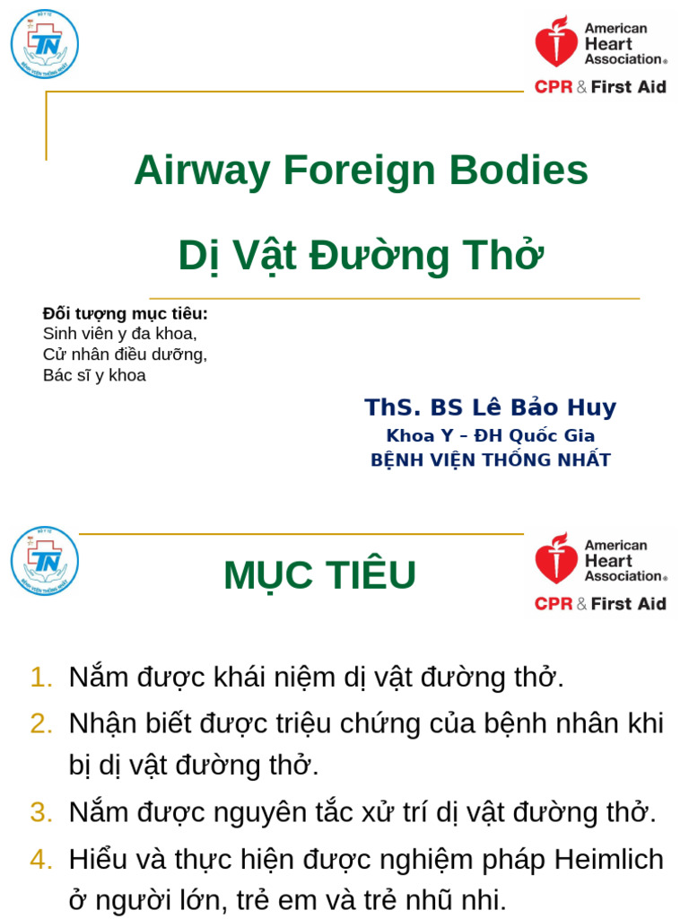 Airway Foreign Bodies | PDF