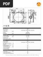 Inductive Sensor IE5338 Specifications | PDF | Bipolar Junction ...