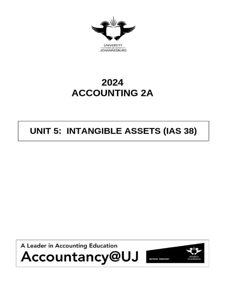 IAS 38 Intangible Assets Overview | PDF | International Financial ...