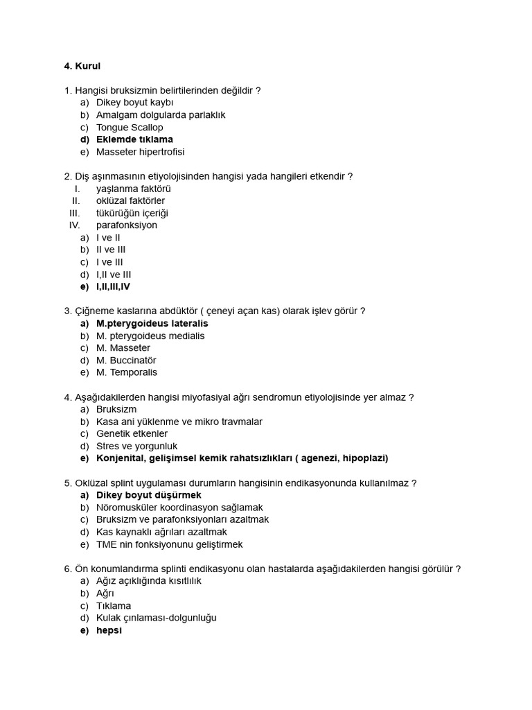 Sınıf 5 Kurul 4 | PDF