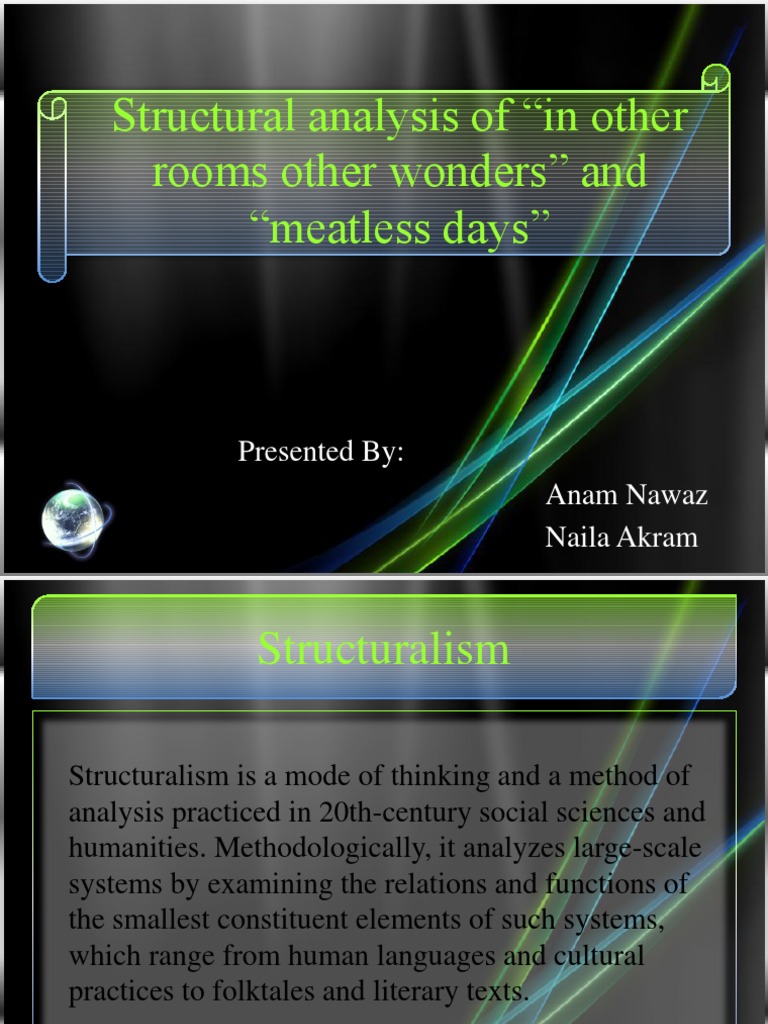 Structural Analysis of | PDF | Narration | Narrative