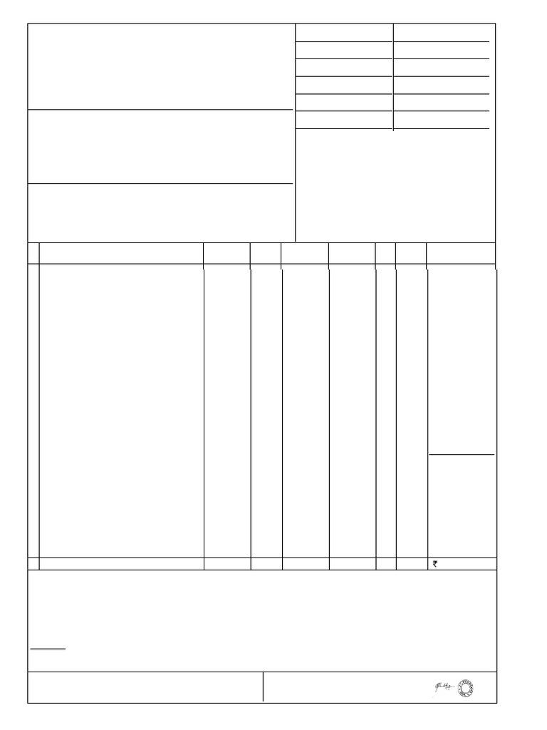 Tax Invoice for Sunshine Food & Beverages | PDF | Rotating Machines ...