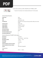 CommScope FFVV-65B-R2 Antenna Specs | PDF | Antenna (Radio ...