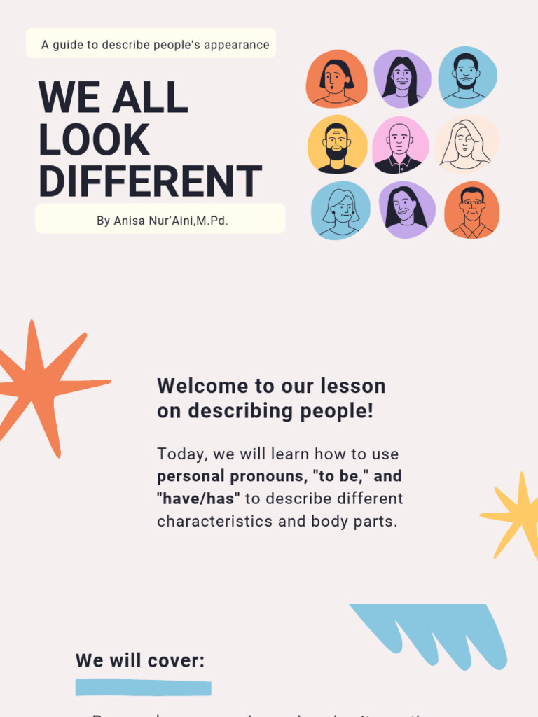 Describing People's Appearance - PPTX - 20251029 - 190454 - 0000 | PDF