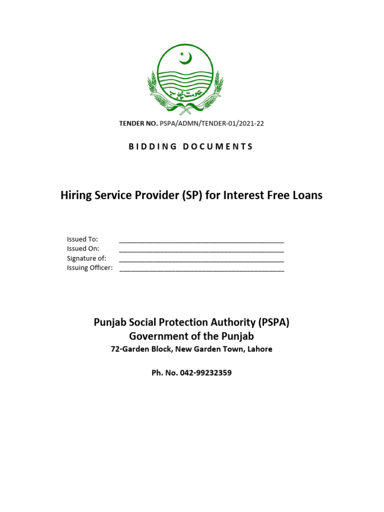 Interest Free Loan DOC | PDF | Microcredit | Business