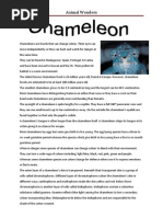 Labeled Diagram of Chameleon Parts | PDF
