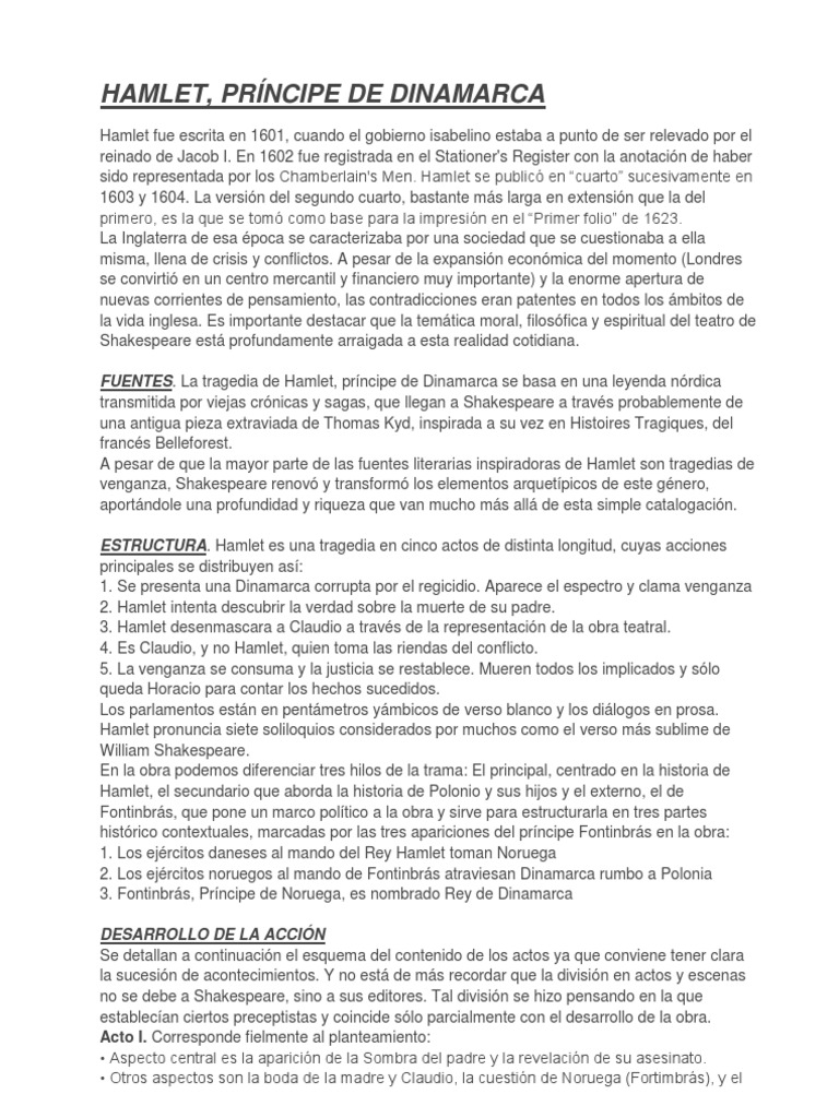 Hamlet | PDF | William Shakespeare | Science