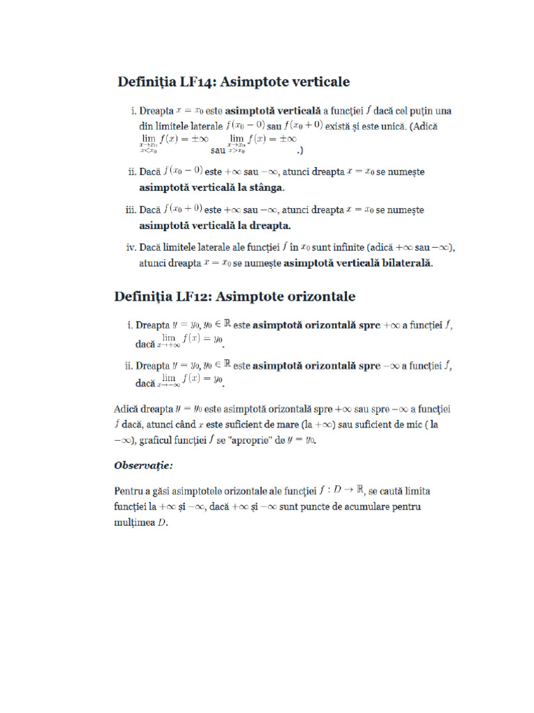 Asimptote | PDF