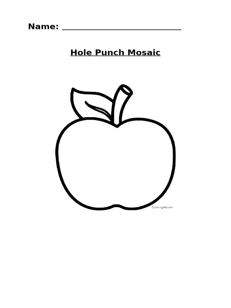 Hole Punch Mosaic | PDF
