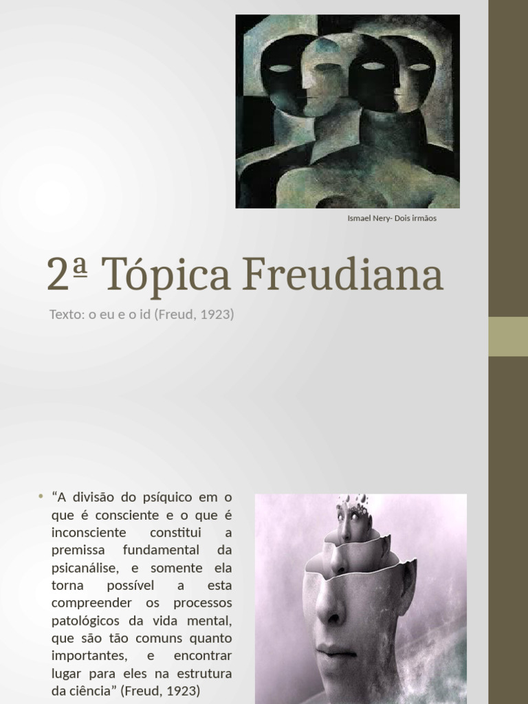 Aula 07 2 Tópica Freudiana | PDF | Autoimagem | Psicanálise