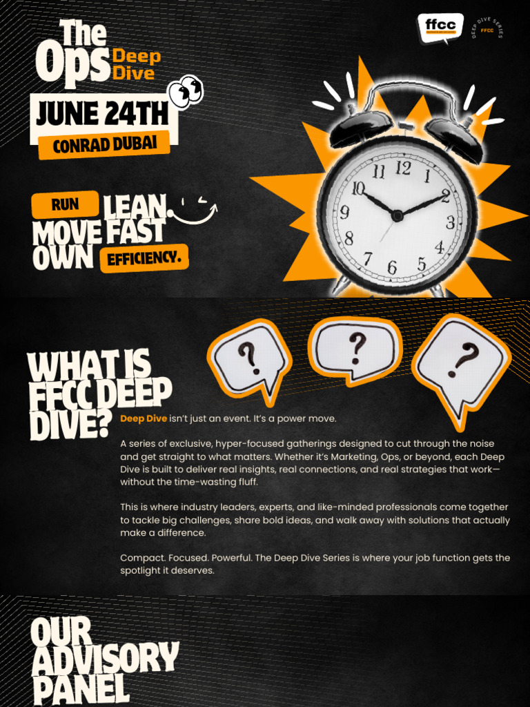 Ops Deep Dive: Fast Food Efficiency Summit | PDF | Business | Economies