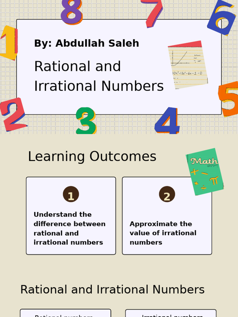 Understanding Rational and Irrational Numbers | PDF | Numbers ...