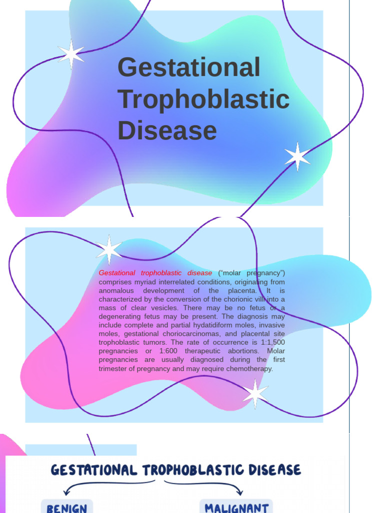 Gestational Trophoblastic Disease Autosaved | PDF | Human Pregnancy ...