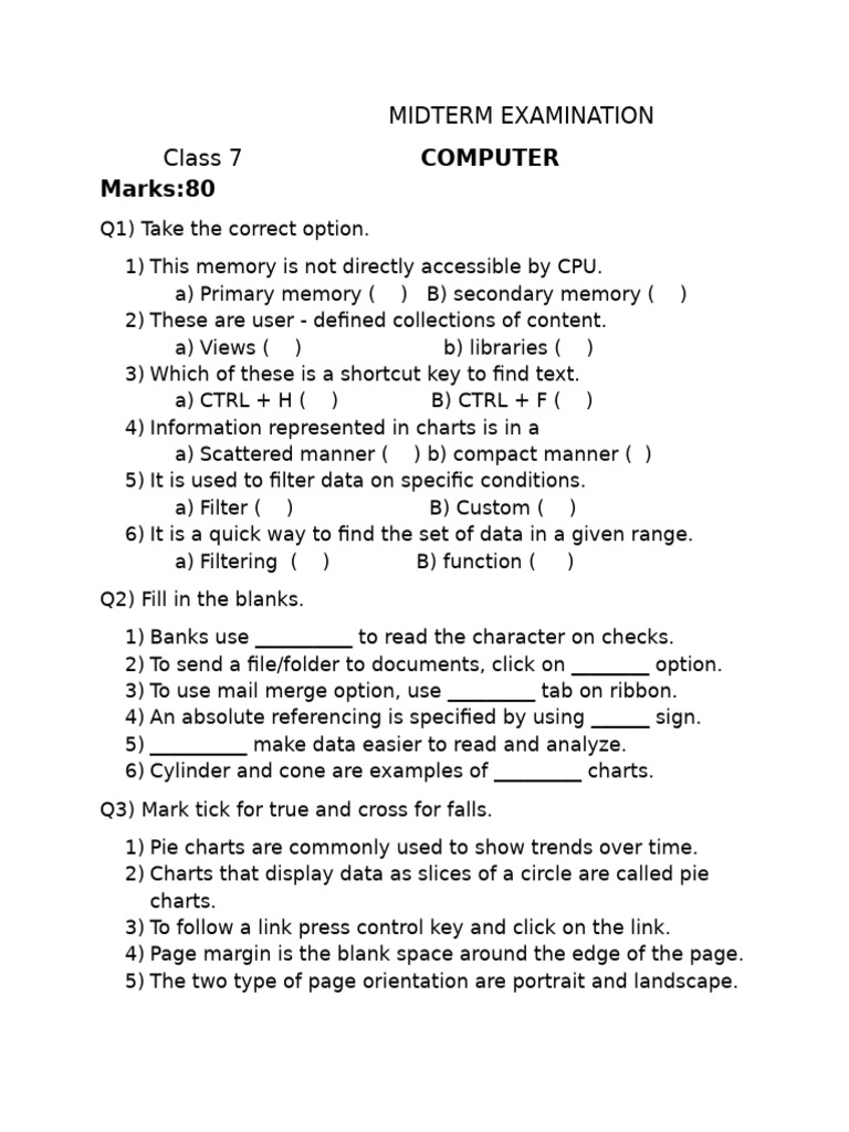 Comp_7_FA | PDF | Computer File | Computer Data Storage