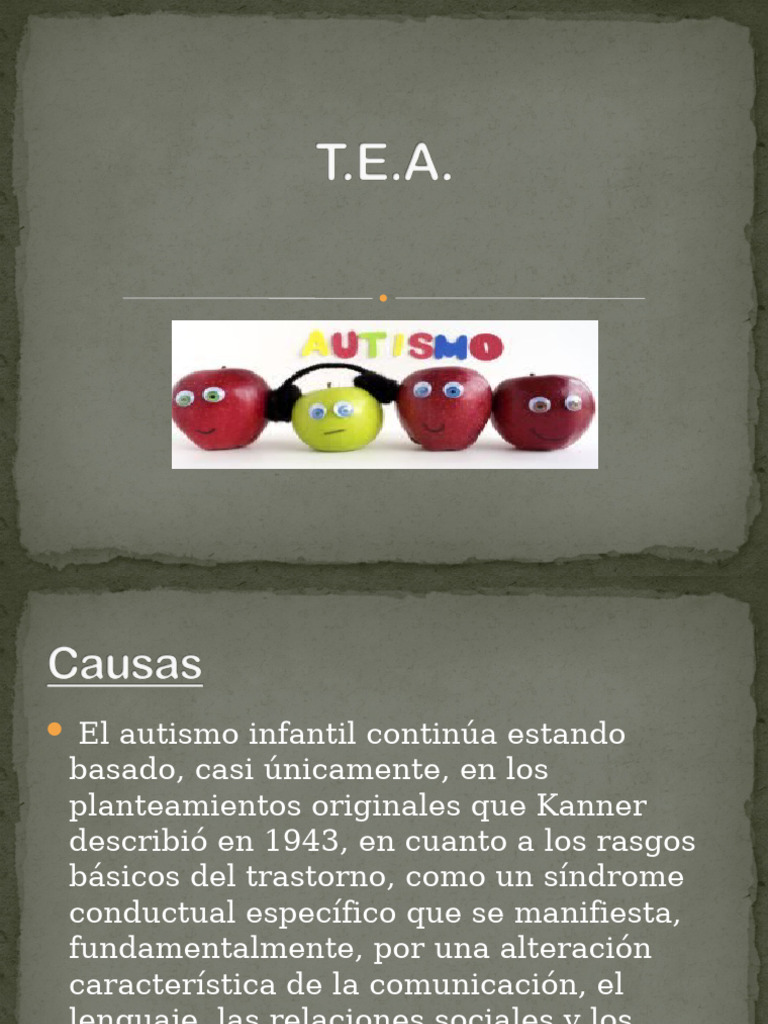 Causas del Autismo Infantil: Un Análisis | PDF | Autismo | Cerebro