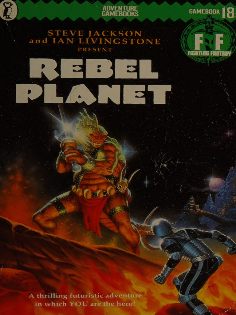 Robin Waterfield - Rebel Planet - Defis Fantastiques 18 | PDF | Luck