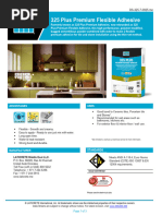 Grid Set Green Adhesive 2000 Plus Guide | PDF | Flooring | Adhesive