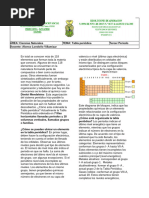 Filas Horizontales en la Tabla Periódica | PDF | Elementos químicos | Ion