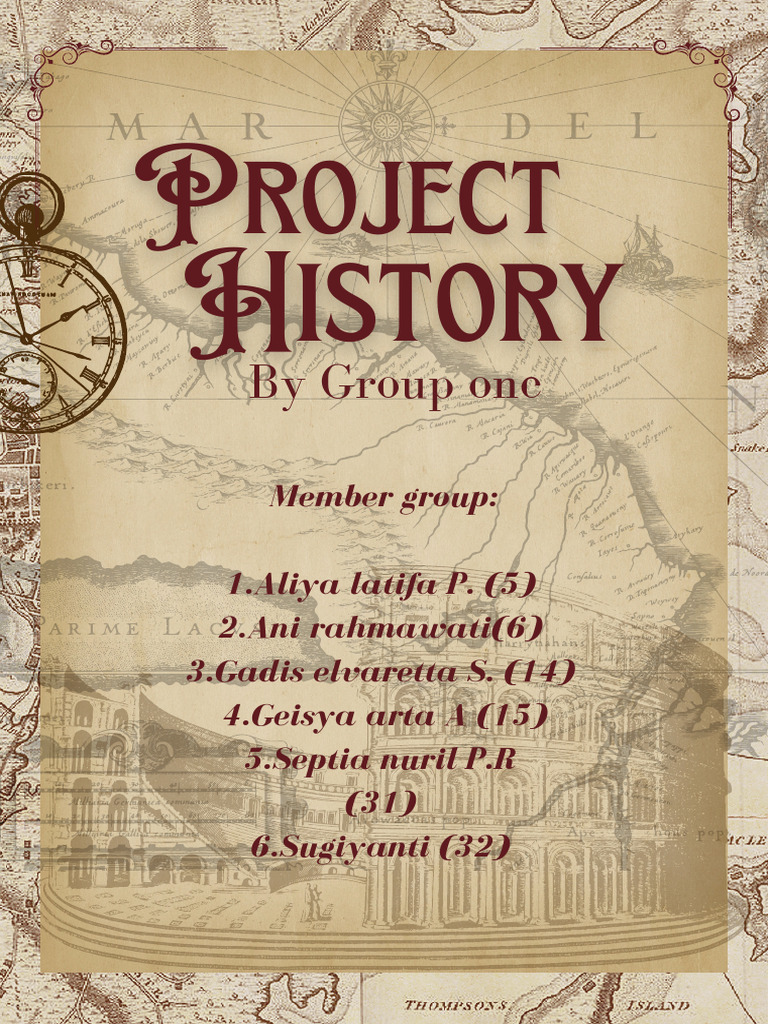 Brown Vintage Scrapbook Cover Project History Document (A4) - 20251027 ...