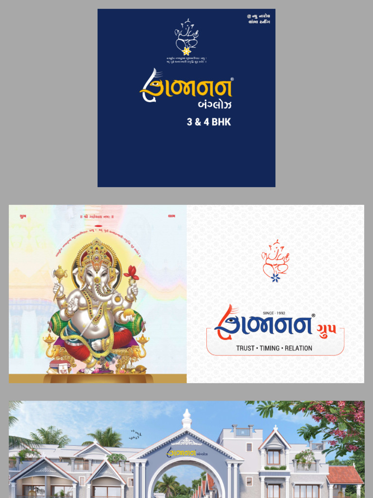 Gajanan Bungalows Brochure Hasti Select | PDF