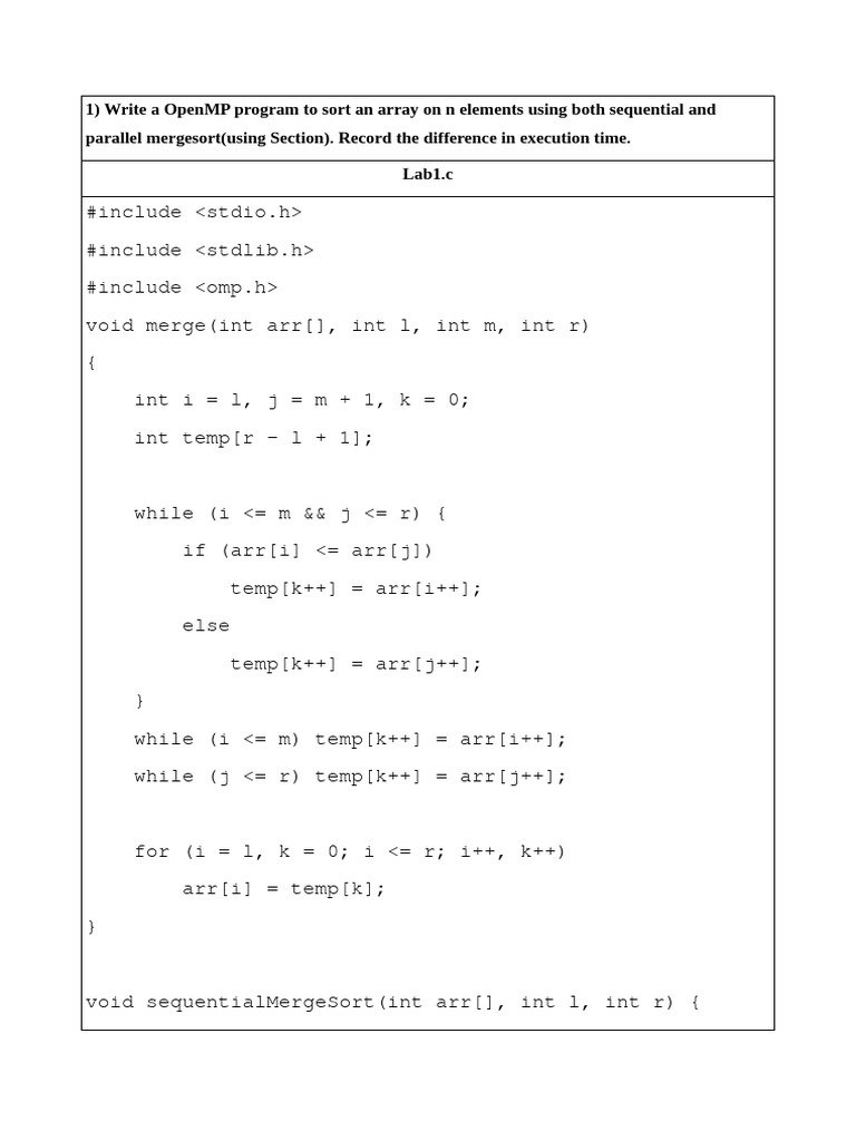 Lab Manual (MITK) | PDF | Algorithms And Data Structures | Concurrent Computing