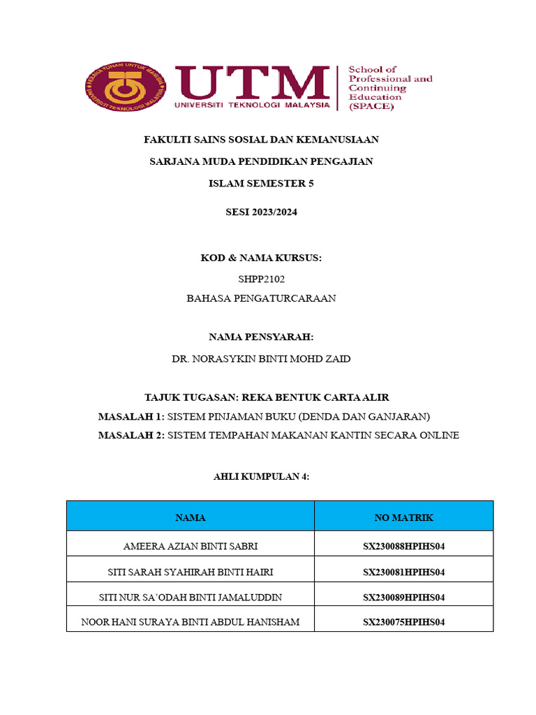 Flowchart (Group 4) | PDF