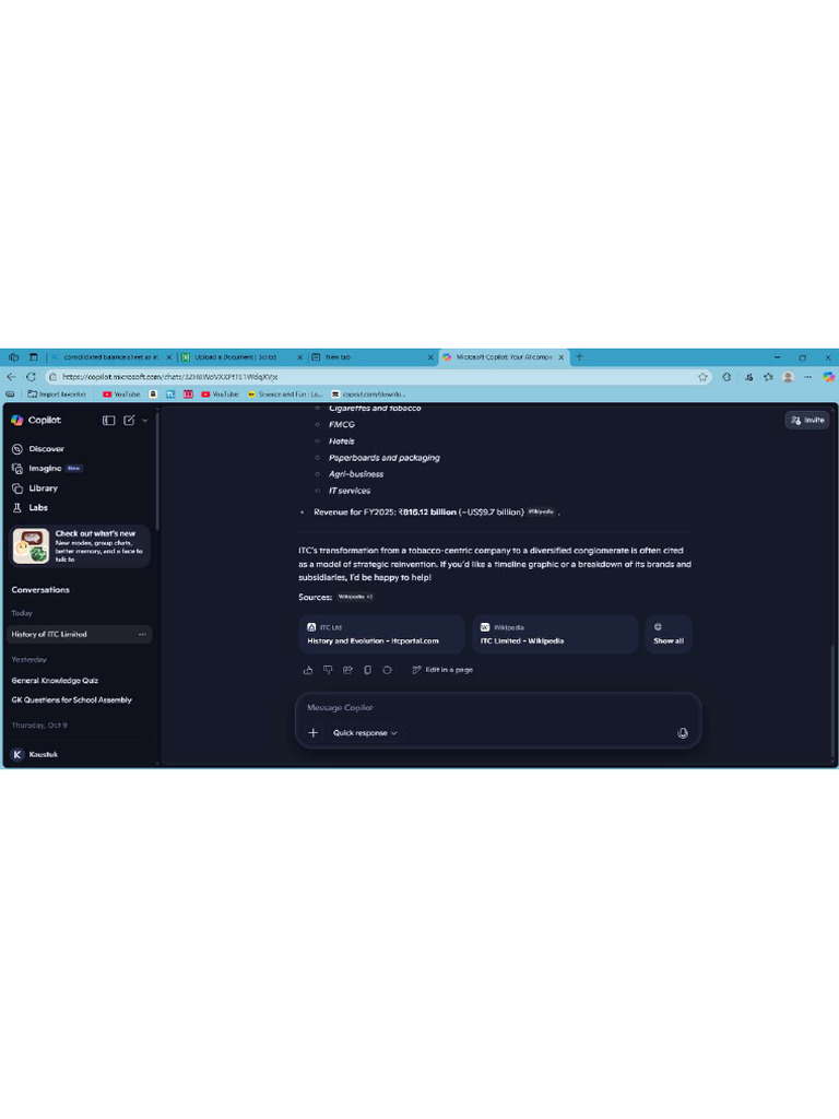 Microsoft Copilot - Your AI Companion and 3 More Pages - Personal - Microsoft Edge 29-10-2025 19 ...