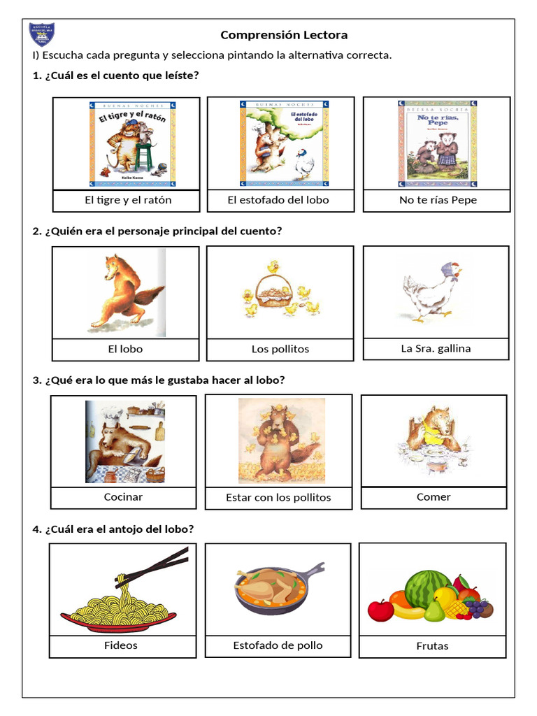 Lectura Complamentaria El Estofado Del Lobo | PDF
