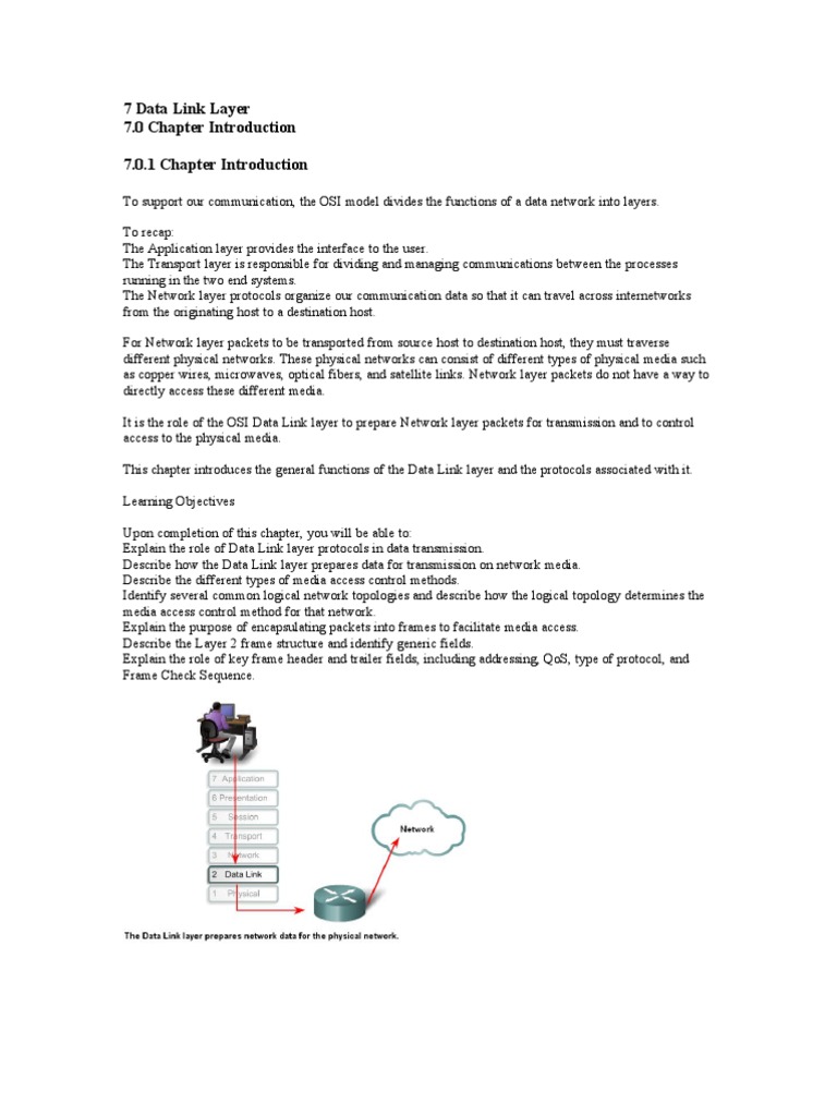 7 Data Link Layer | PDF | Network Topology | Computer Network