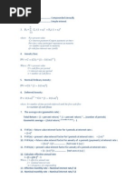 Engineering Economics Formula Sheet | PDF | Internal Rate Of Return ...