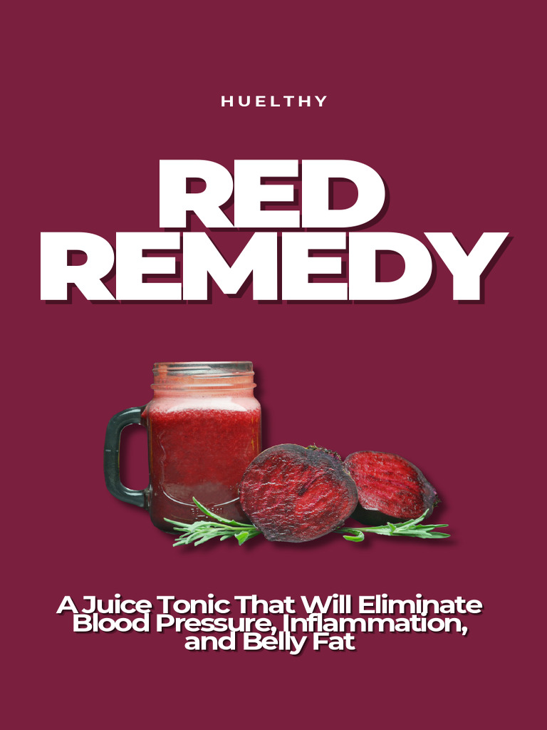 Red Remedy | PDF | Ginger | Drink
