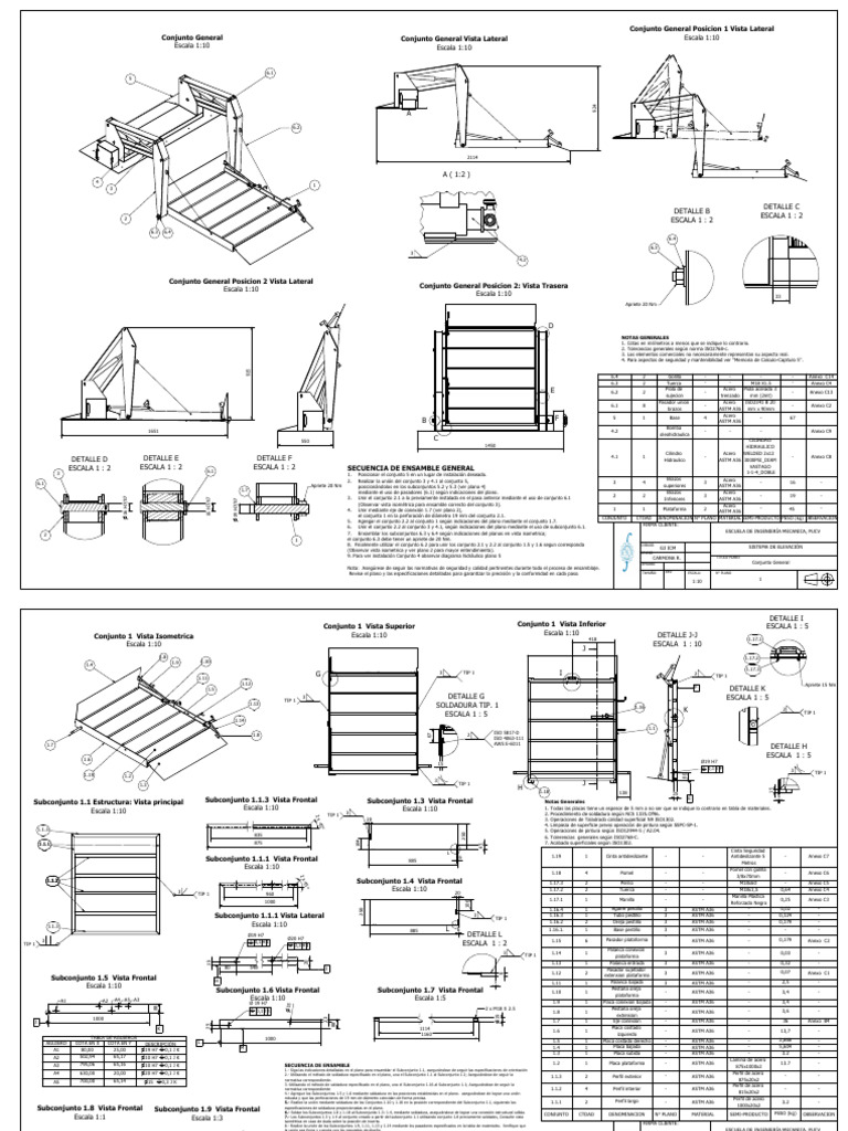 G3 Planos Icm | PDF | Ingeniería mecánica