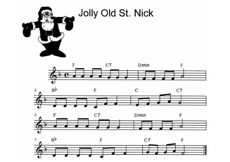 Jolly Old St. Nick | PDF