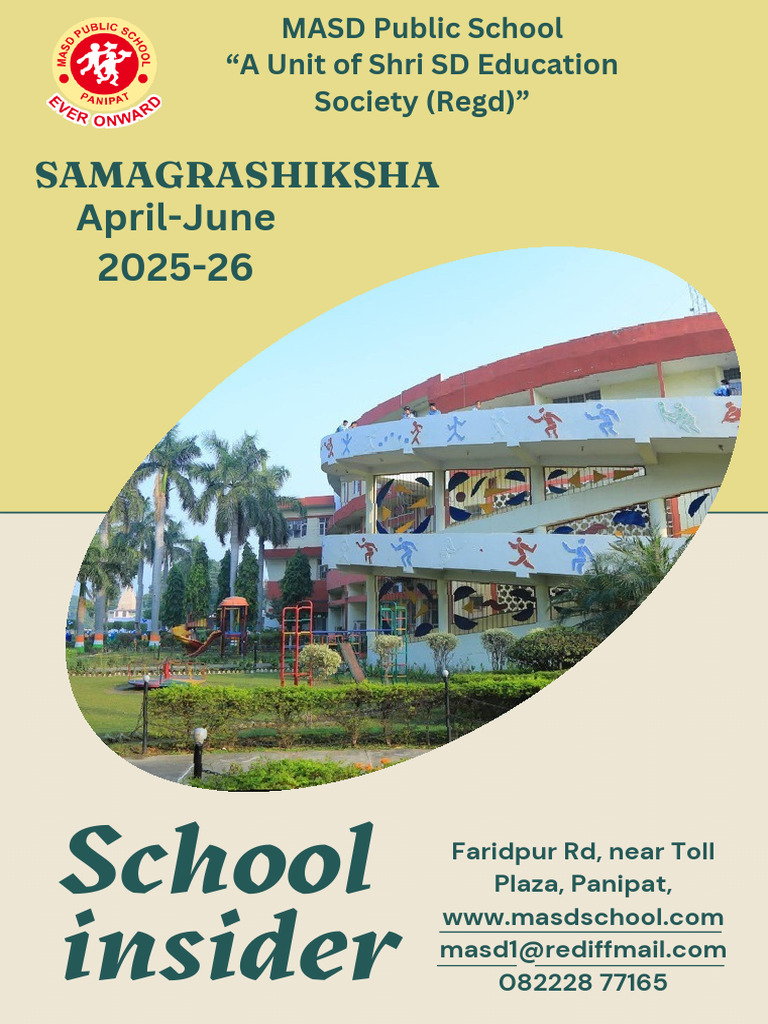 MASD Public School Events Overview 2025-26 | PDF | Teachers | Rama