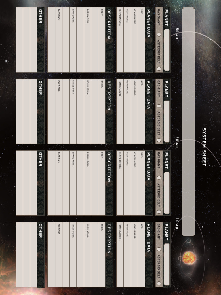 System Sheet | PDF