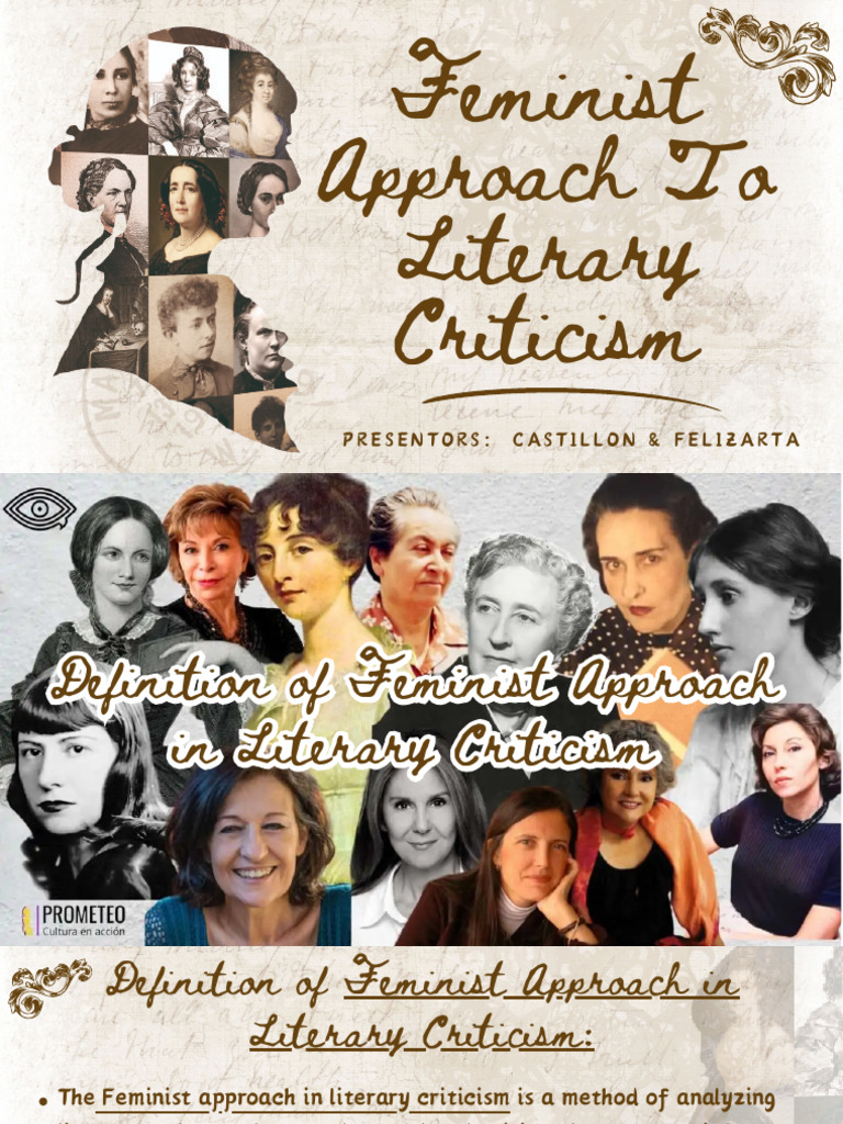 Feminist Approach To Literary Criticism | PDF | Feminism | Gender Studies