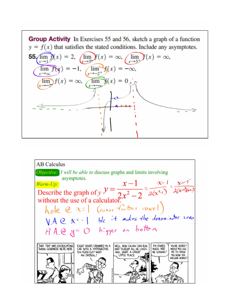 Notes+ +Limits+Involving+Infinity+Continued | PDF