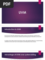 UVM Testbench Architecture Overview | PDF